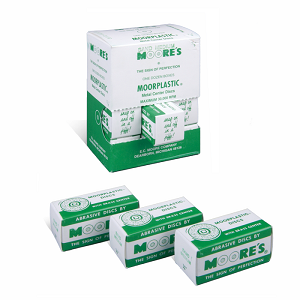 Moore’s 7/8 Sand plastic discs – Technicare Dental